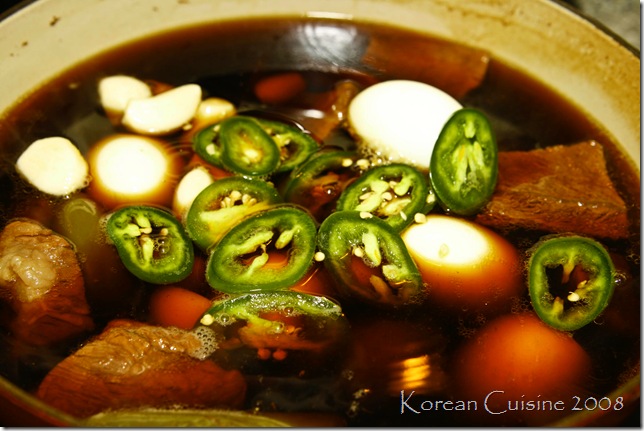 Korean Cuisine: Jang Jorim -(장조림)
